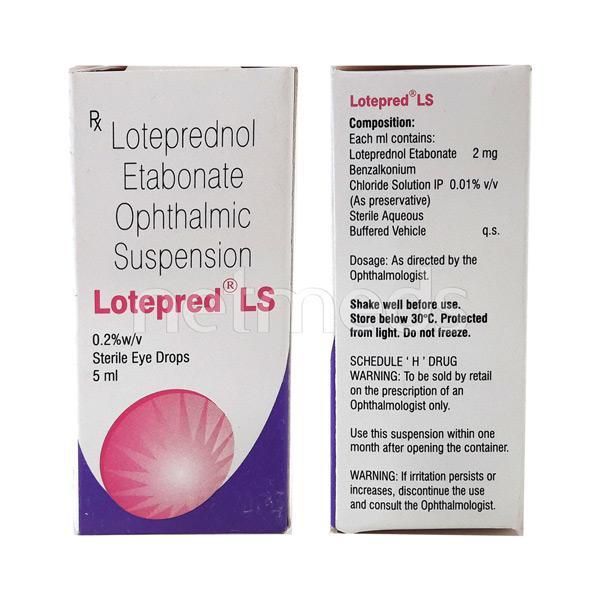 Lotepred LS 0.2% Eye Drops 5ml Price, Uses, Side effects, Substitutes ...