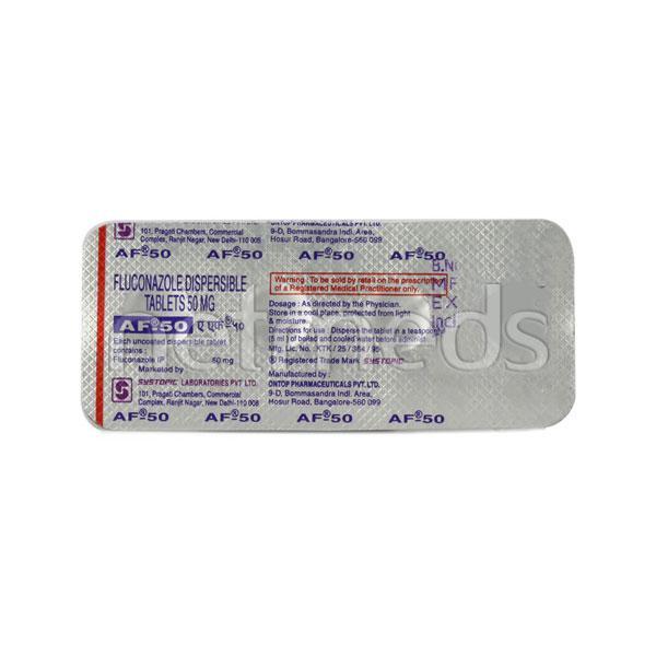 AF 50mg Tablet 4'S Price, Uses, Side effects, Substitutes | Netmeds