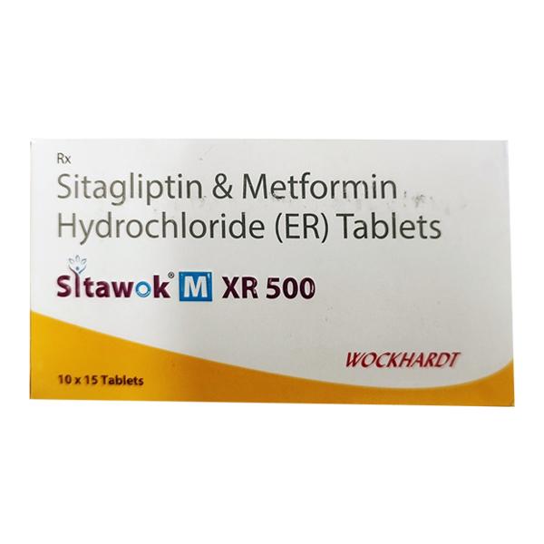 Buy SITAWOK M XR 500 Tablet 15's Online at Upto 25% OFF | Netmeds