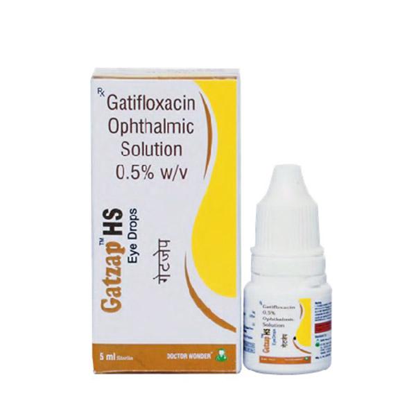GATZAP HS Eye Drops 5ml : Price, Uses, Side Effects | Netmeds