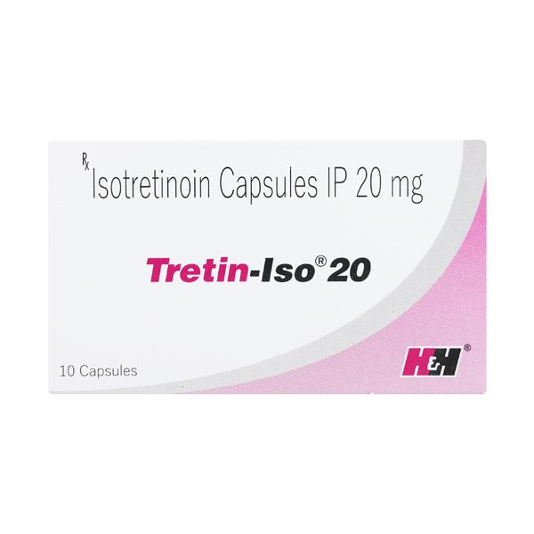 Tretin Iso 20mg Capsule 10'S Price, Uses, Side effects, Substitutes ...