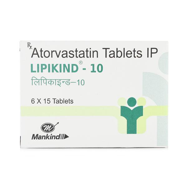 Buy LIPIKIND 10mg Tablet 15's Online at Upto 25% OFF | Netmeds