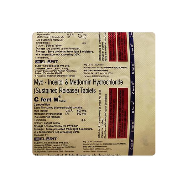 C FERT M Tablet 15's
