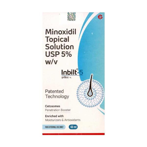 Buy INBILT 5 Topical Solution 60ml Online at Upto 25% OFF | Netmeds