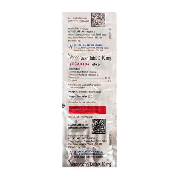 Buy VOCAB 10 Tablet 10's Online at Upto 25% OFF | Netmeds