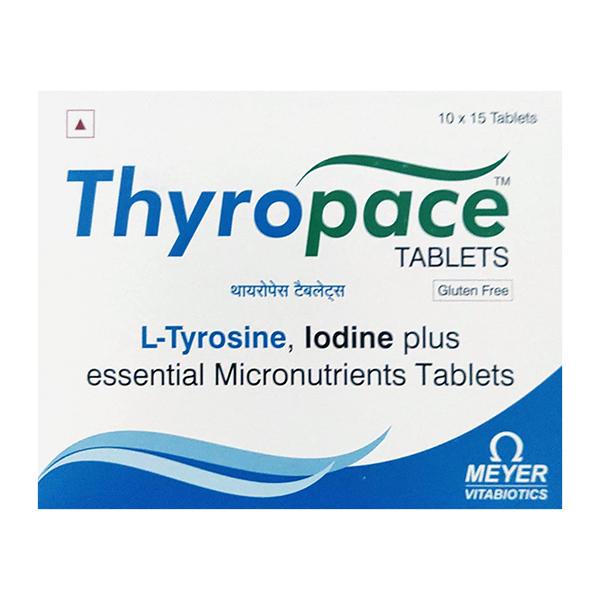 Buy THYROPACE GLUTEN FREE Tablet 15's Online at Upto 25% OFF | Netmeds
