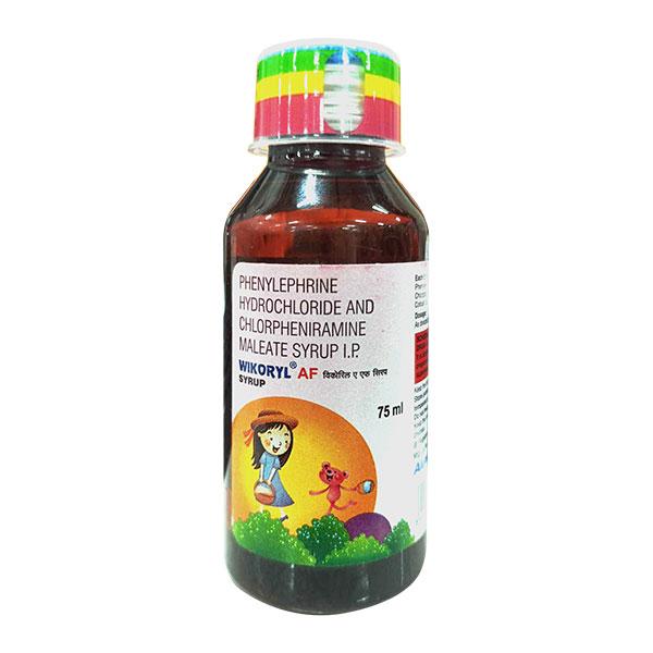 Buy WIKORYL AF Syrup 75ml Online | Netmeds