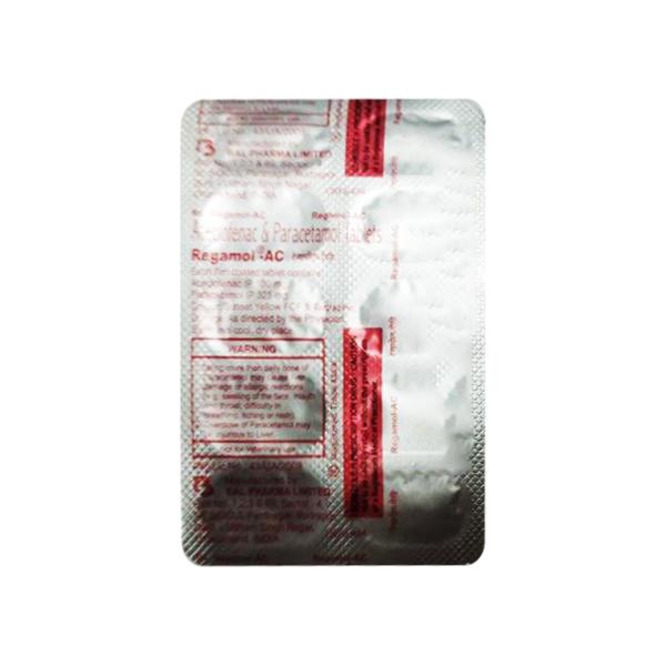 REGAMOL AC Tablet 10's Price, Uses, Side effects, Substitutes | Netmeds