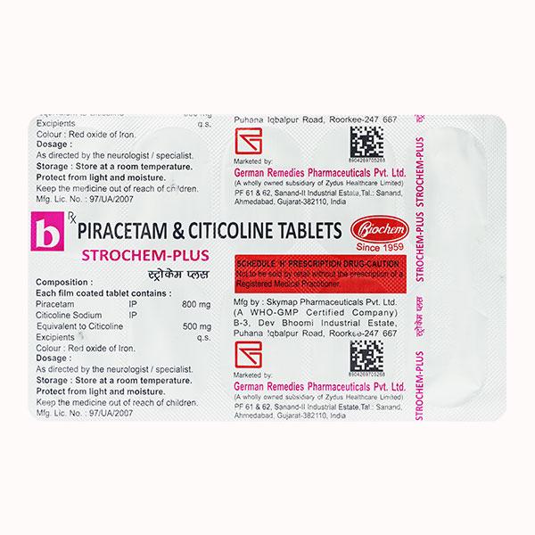 STROCHEM PLUS Tablet 10's Price, Uses, Side effects, Substitutes | Netmeds