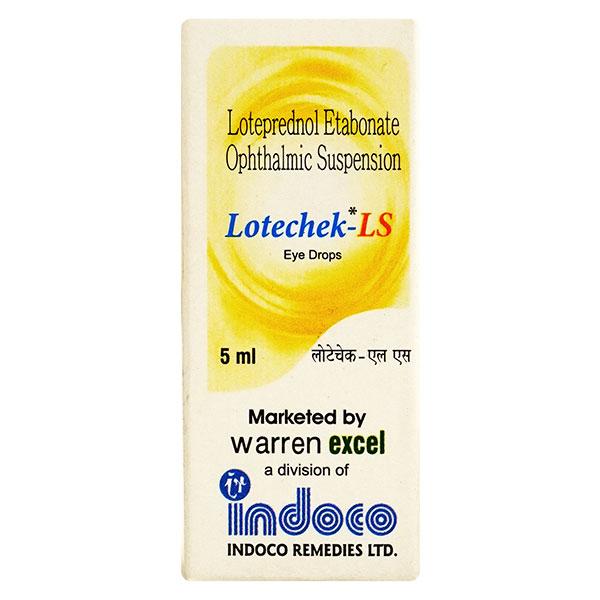 Lotechek LS Eye Drops 5ml Price, Uses, Side effects, Substitutes | Netmeds