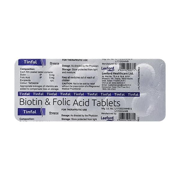 Tinfal Tablet 10'S : Uses, Side Effects, Price | Netmeds