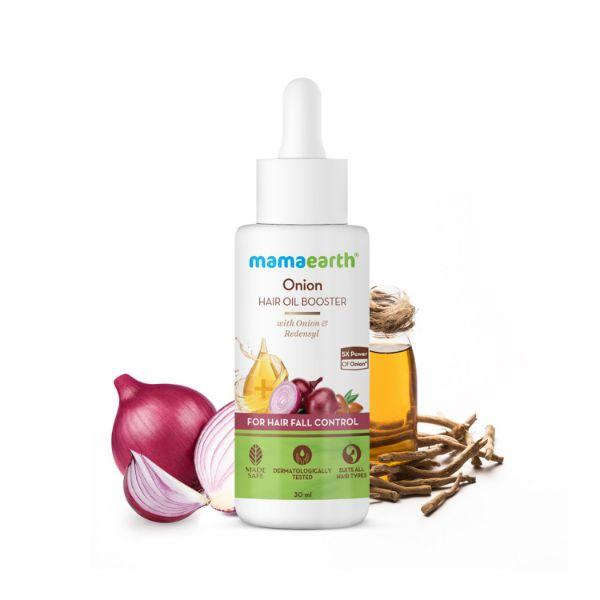 Buy Mamaearth Onion Hair Oil Booster for Men with Onion and Redensyl ...