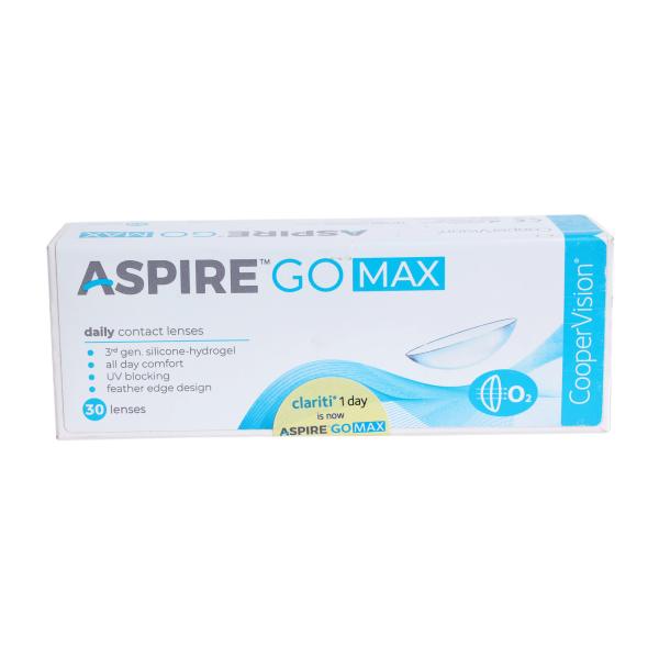 CooperVision GO MAX 1 Day UV Spherical Daily Disposable Hydrogel Lenses ...
