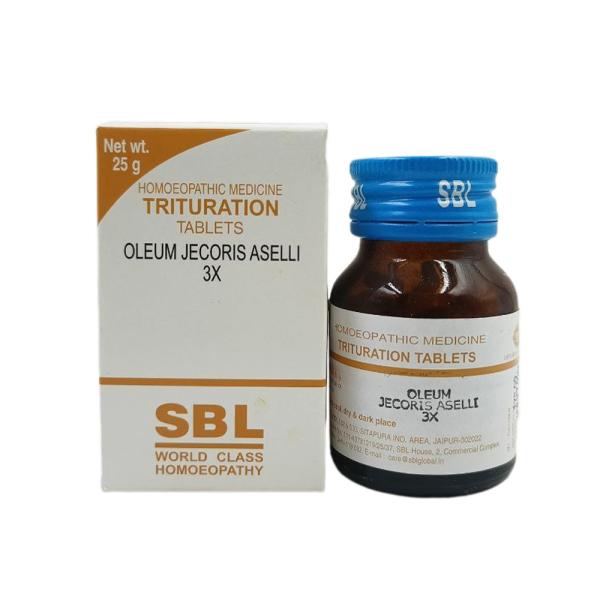 SBL Oleum Jecoris 3X Tablet 25 gm Online at Best Price - Speciality ...