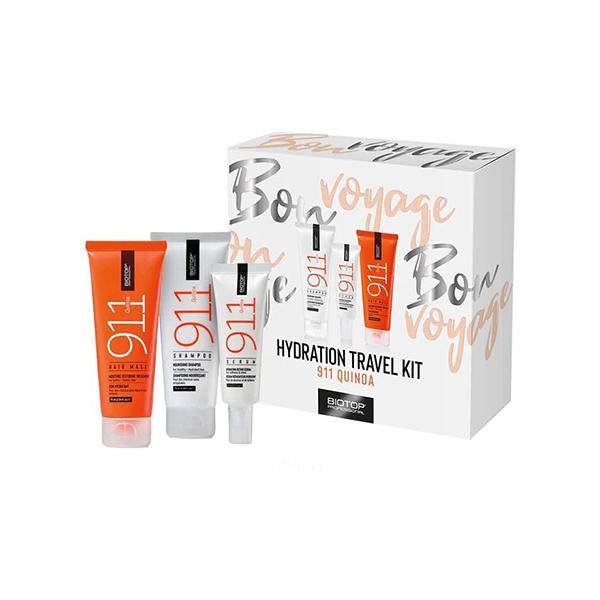 Biotop Professional 911 Quinoa Hydration Travel Kit Shampoo, Hair Mask ...