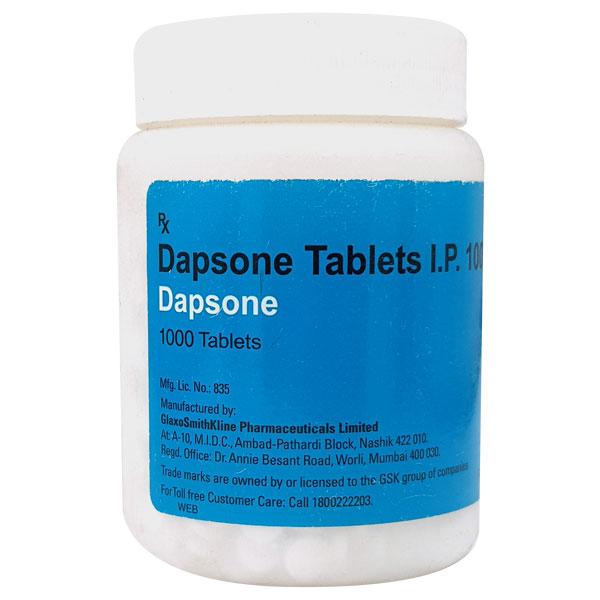 Dapsone 100mg Tablet 1000'S - Price, Uses, Side Effects | Netmeds
