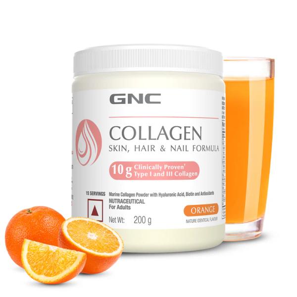 Buy GNC Collagen Powder - Lemon 200 gm Online at Discounted Price | Netmeds