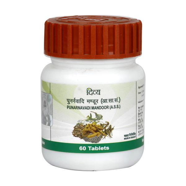 Patanjali Divya Punarnavati Mandoor Tablet 60's online at best price ...