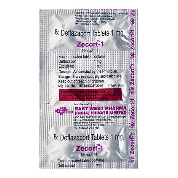 Buy Zecort 1mg Tablet 6'S Online up to 25% Off | Netmeds