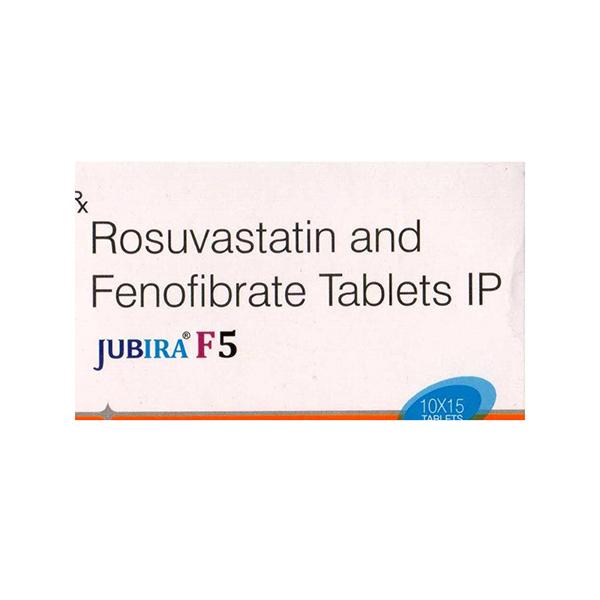 JUBIRA F 5 Tablet 15's Price, Uses, Side effects, Substitutes | Netmeds