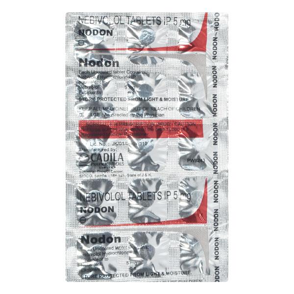 Nodon 5mg Tablet 15'S : Price, Uses, Side Effects | Netmeds