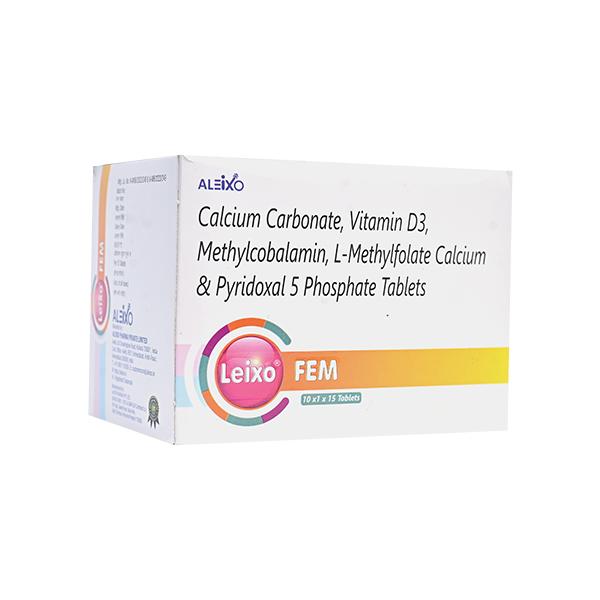 LEIXO FEM Tablet 15's : Uses, Side Effects, Price | Netmeds