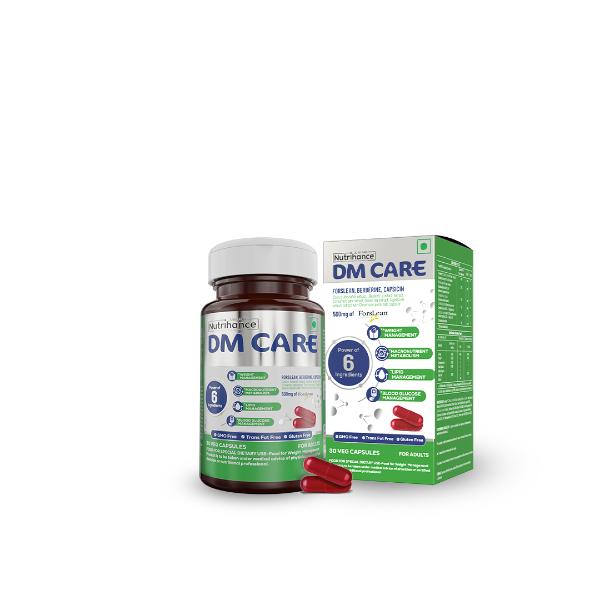 Jubilant Nutrihance DM CARE Forslean Veg Capsules 30's 30's Online at ...