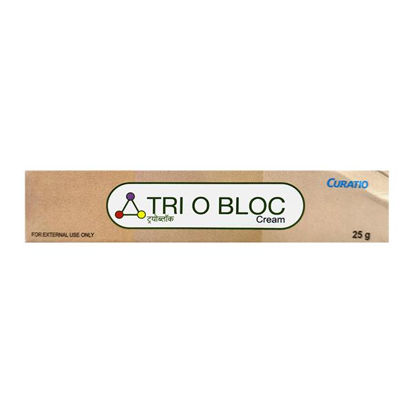 Buy TRI O BLOC Cream 25gm Online at Upto 25% OFF | Netmeds