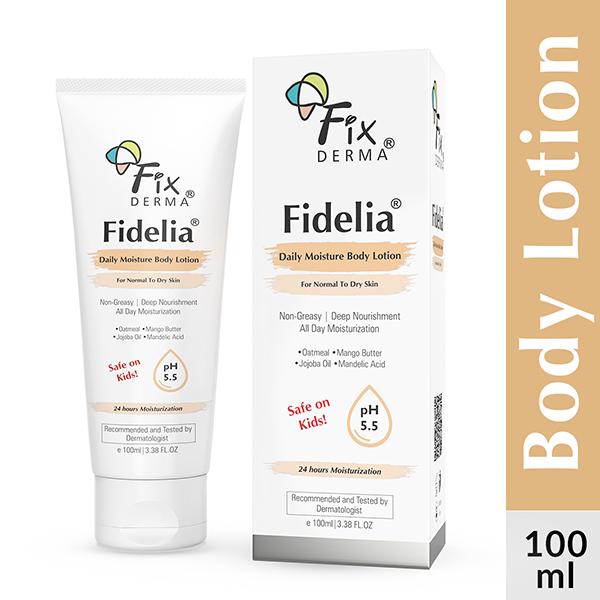 Buy Fixderma Fidelia Daily Moisture Body Lotion, Moisturizer For Face ...