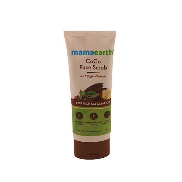 Buy Mamaearth CoCo Face Scrub 100 gm Online at Discounted Price | Netmeds