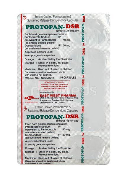 Buy Protopan DSR Capsule 10'S Online at Upto 25% OFF | Netmeds
