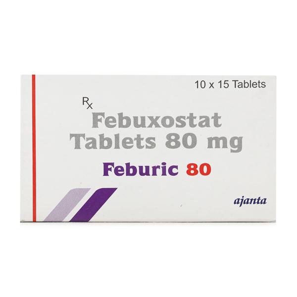 Buy FEBURIC 80mg Tablet 15's Online at Upto 25% OFF | Netmeds