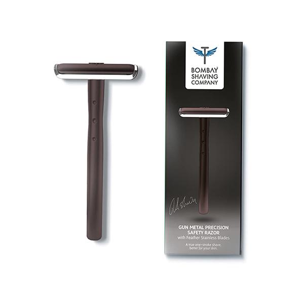 Buy Bombay Shaving Companygun Metal Precision Safety Razor (with 5 ...
