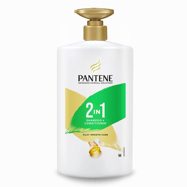 Buy Pantene Pro-V Advanced Hairfall Solution, 2 in 1 Silky Smooth Care ...