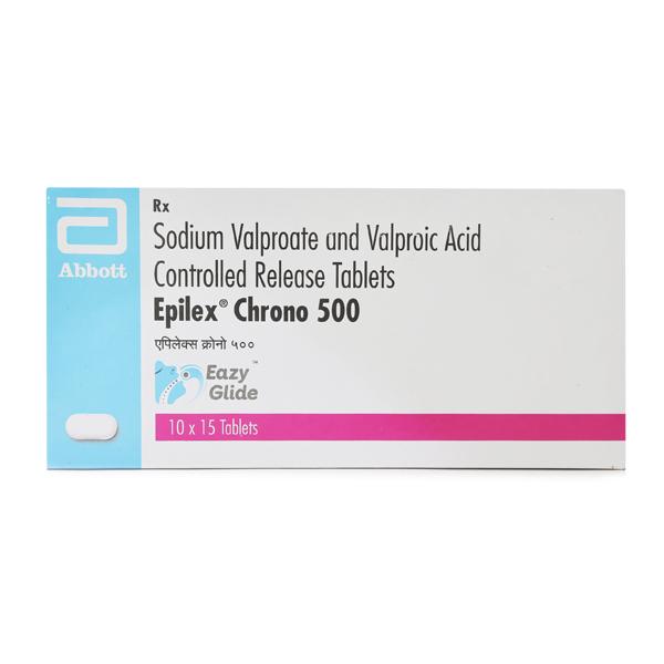 Buy Epilex Chrono 500Mg Tablet 15's Online at Upto 25% OFF | Netmeds