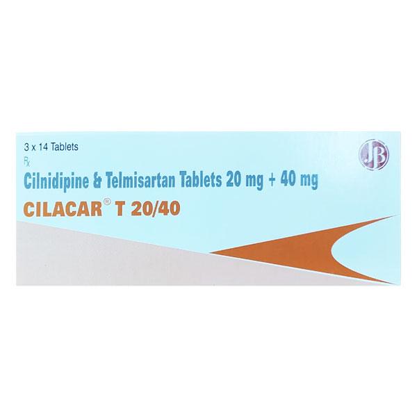 CILACAR T 20/40 Tablet 14's : Price, Uses, Side Effects | Netmeds