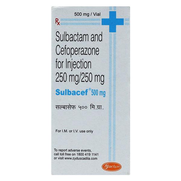 SULBACEF 500mg Injection 1's : Price, Uses, Side Effects | Netmeds