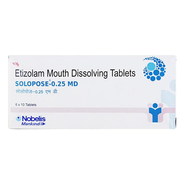 Solopose MD 0.25mg Tablet 10'S - Price, Uses, Side Effects, and ...