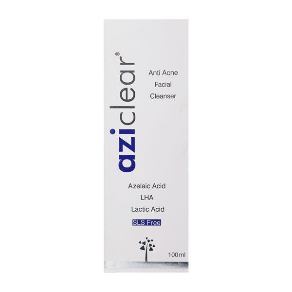 Buy AZICLEAR ANTI ACNE FACIAL Cleanser 100ml Online at Upto 25% OFF ...