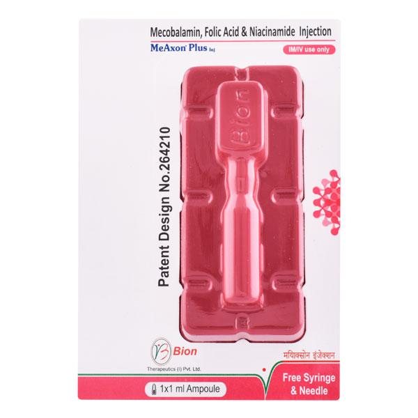 Meaxon Plus Injection 1ml Price, Uses, Side effects, Substitutes | Netmeds