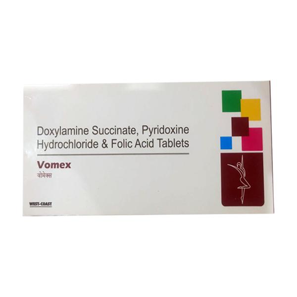 VOMEX Tablet 10's Price, Uses, Side effects, Substitutes | Netmeds