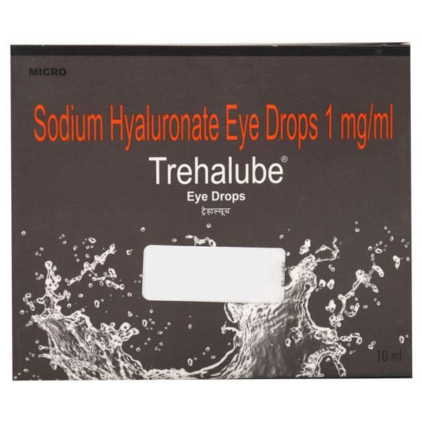 Trehalube Eye Drops 10ml Price, Uses, Side effects, Substitutes | Netmeds