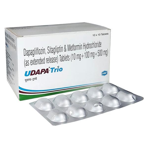 Buy UDAPA TRIO Tablet 10's Online at Upto 25% OFF | Netmeds