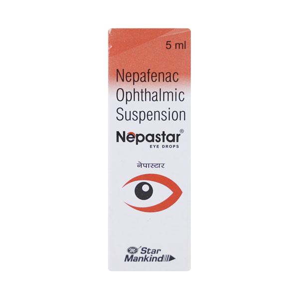 Buy Nepastar Eye Drops 5ml Online at Upto 25% OFF | Netmeds