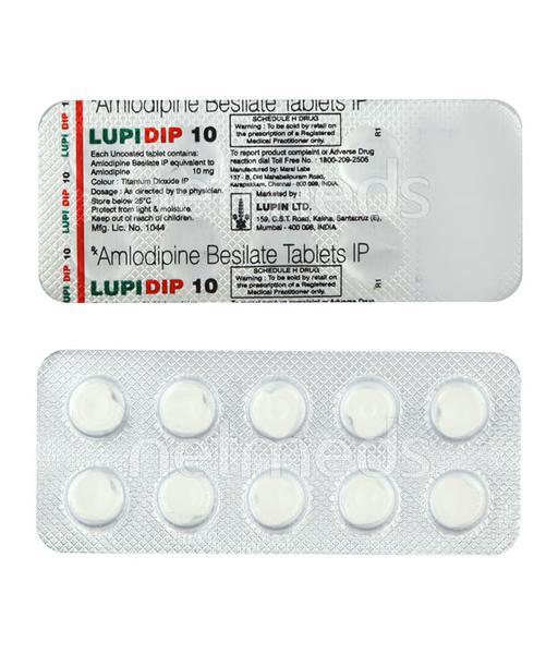 Lupidip 10mg Tablet 10'S : Price, Uses, Side Effects | Netmeds