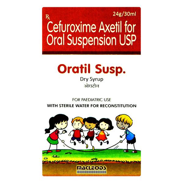 ORATIL 125 Oral Suspension 30ml : Price, Uses, Side Effects | Netmeds