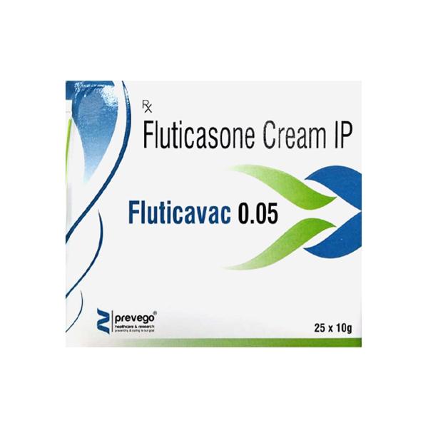 Buy FLUTICAVAC 0.05 Cream 10g Online | Netmeds