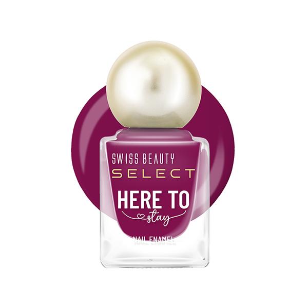 Buy Swiss Beauty Select Here To Stay Nail Enamel With High Gloss Finish ...