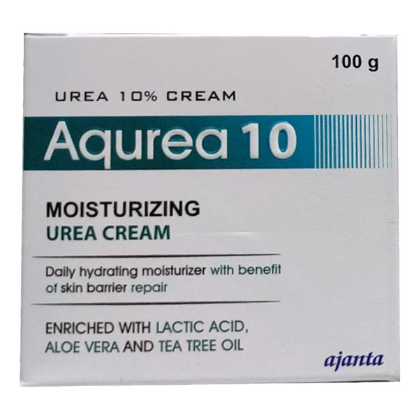 AQUREA 10 Cream 100gm Price, Uses, Side effects, Substitutes | Netmeds