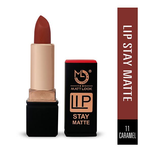 Buy Matt Look Stay Matte Lipstick, Caramel 3.5 gm Online at Discounted ...